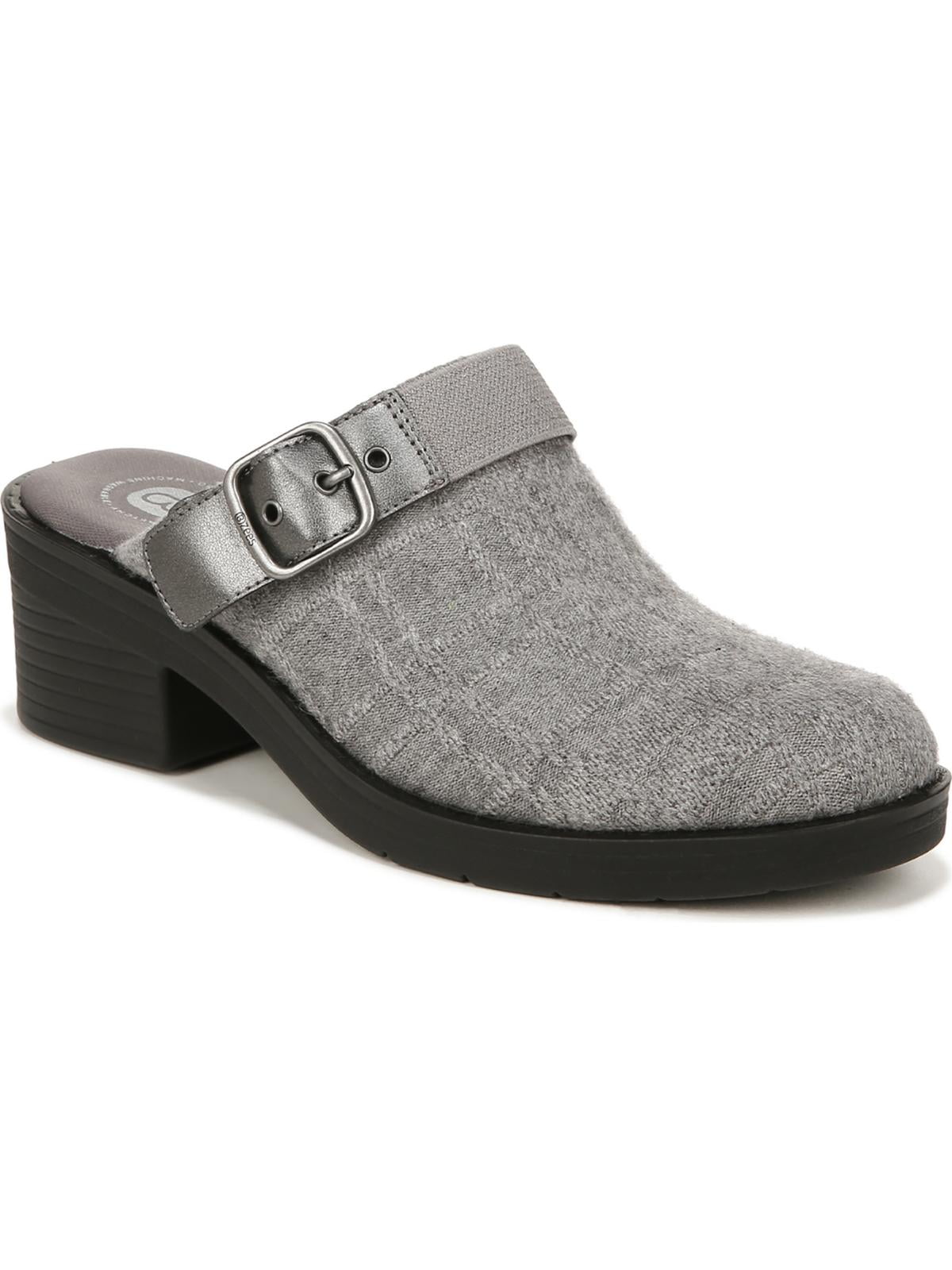 Bzees Womens Open Book Buckle Clogs - Walmart.com
