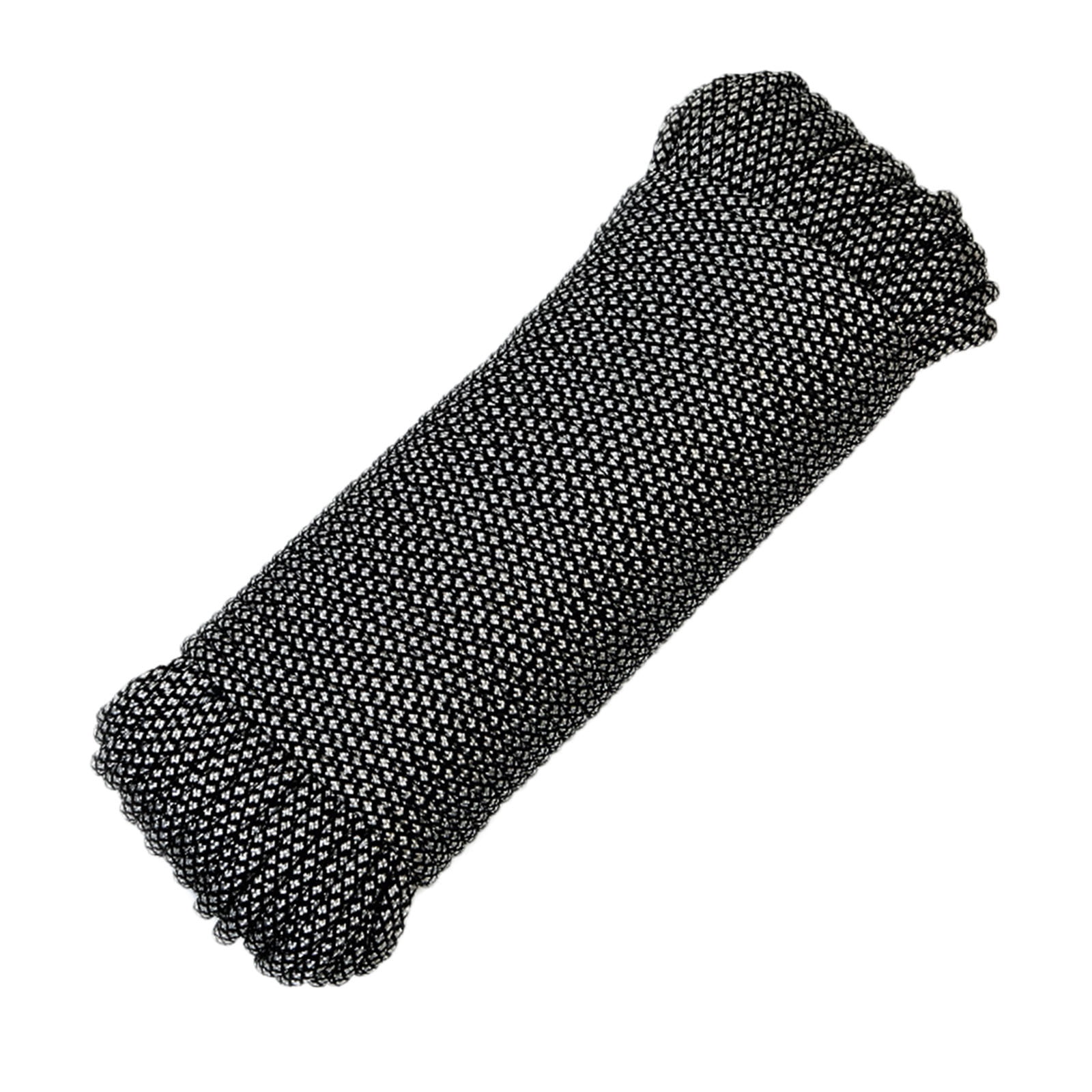 Bzoosio 650 Paracord/Parachute Cord 102 Feet Mil-Spec Paracord 9-Strand ...