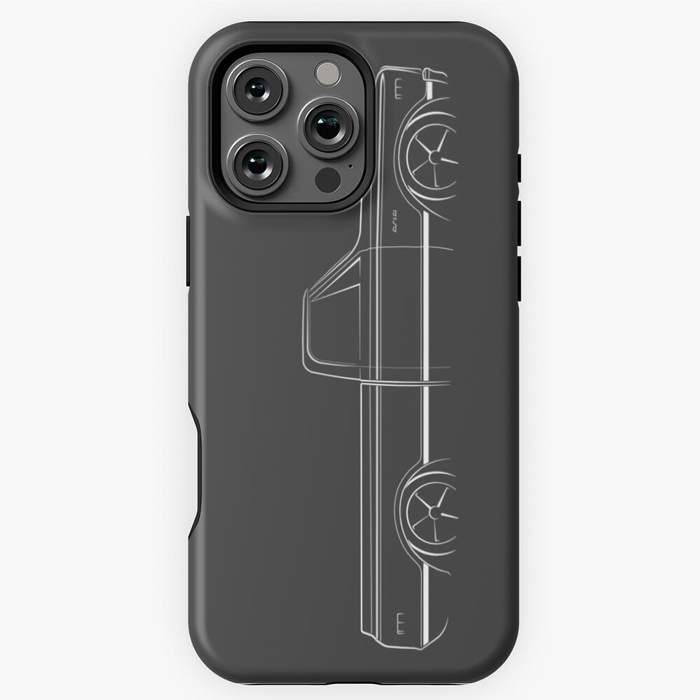 C-10 Pickup Profile Stencil Chevy Phone Case for iPhone 16 15 14 13 12 ...