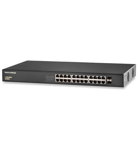 C-100 24 Port Gigabit PoE+ Switch 2SFP Switches - Walmart.com