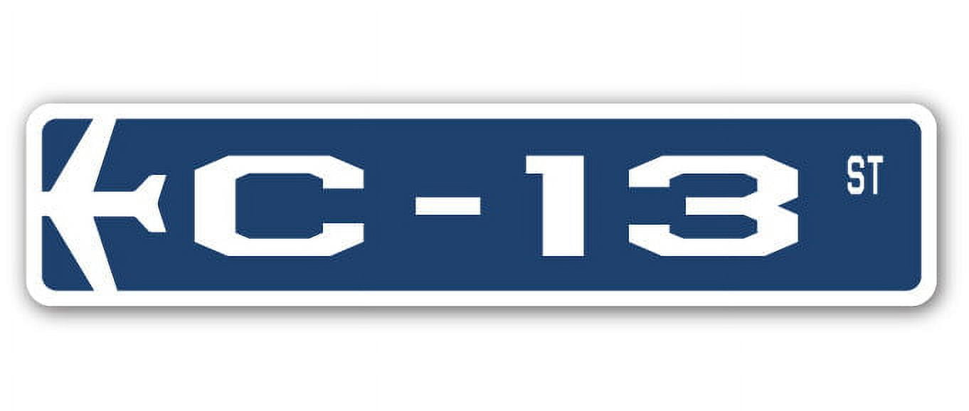 C-13 Street Sign Air Force Aircraft Military | Indoor/Outdoor | 36 ...