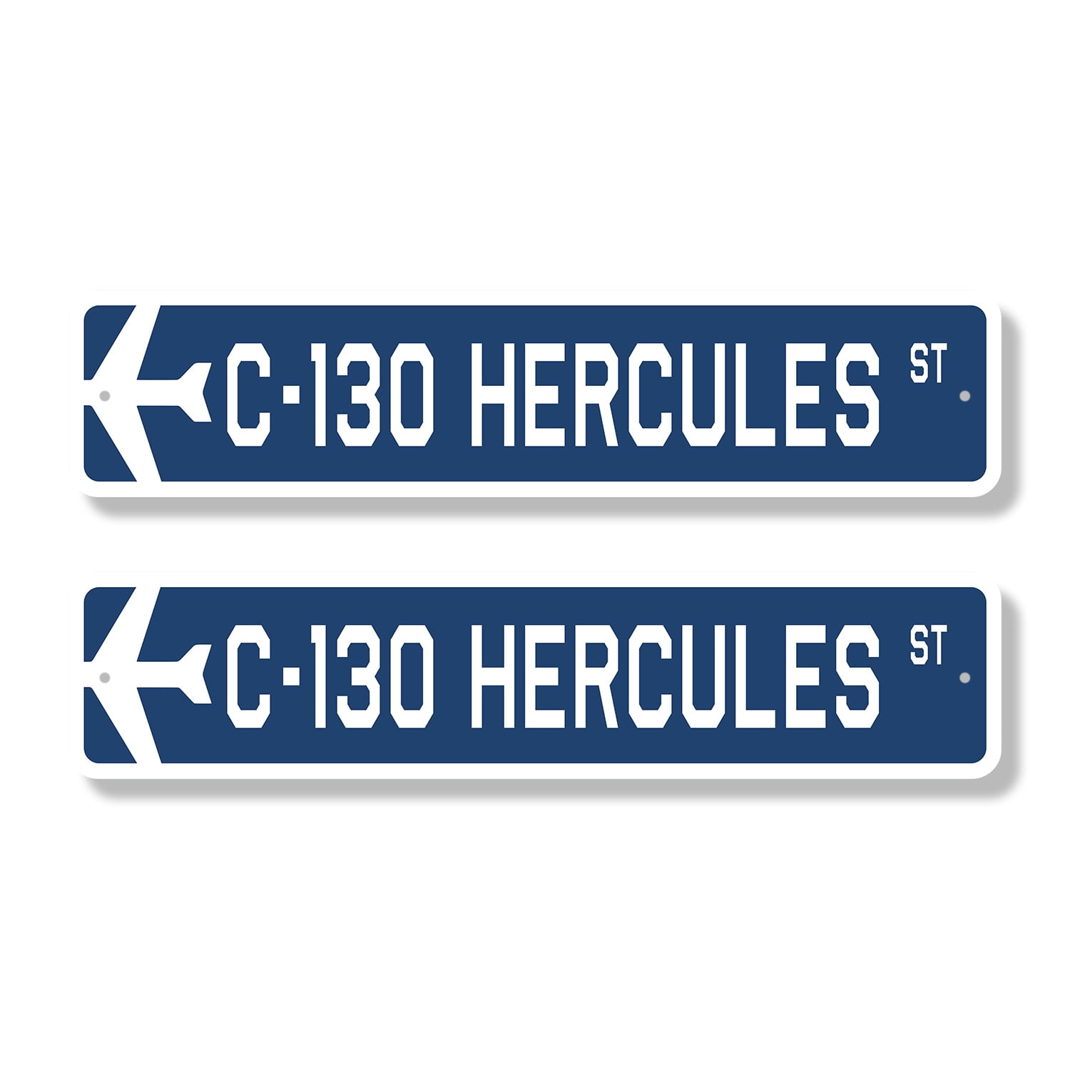 C-130 Hercules Classic Street Sign (2 Pack) Air Force Aircraft Military ...