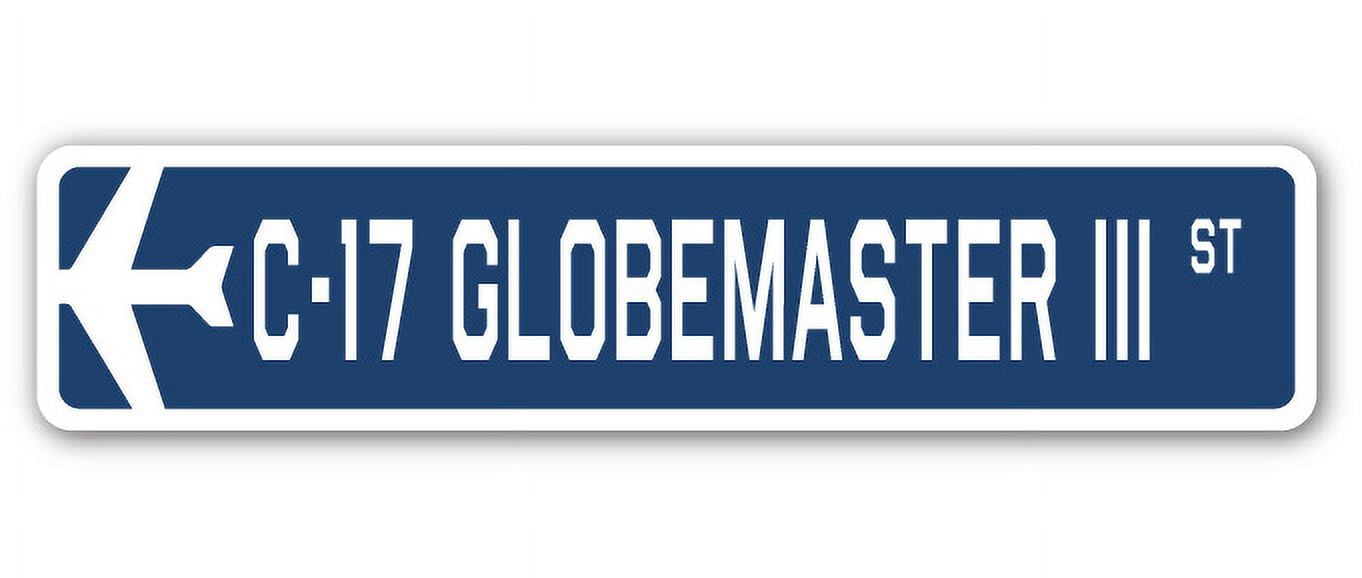 C-17 Globemaster Iii Street [3 Pack] of Vinyl Decal Stickers | Indoor ...