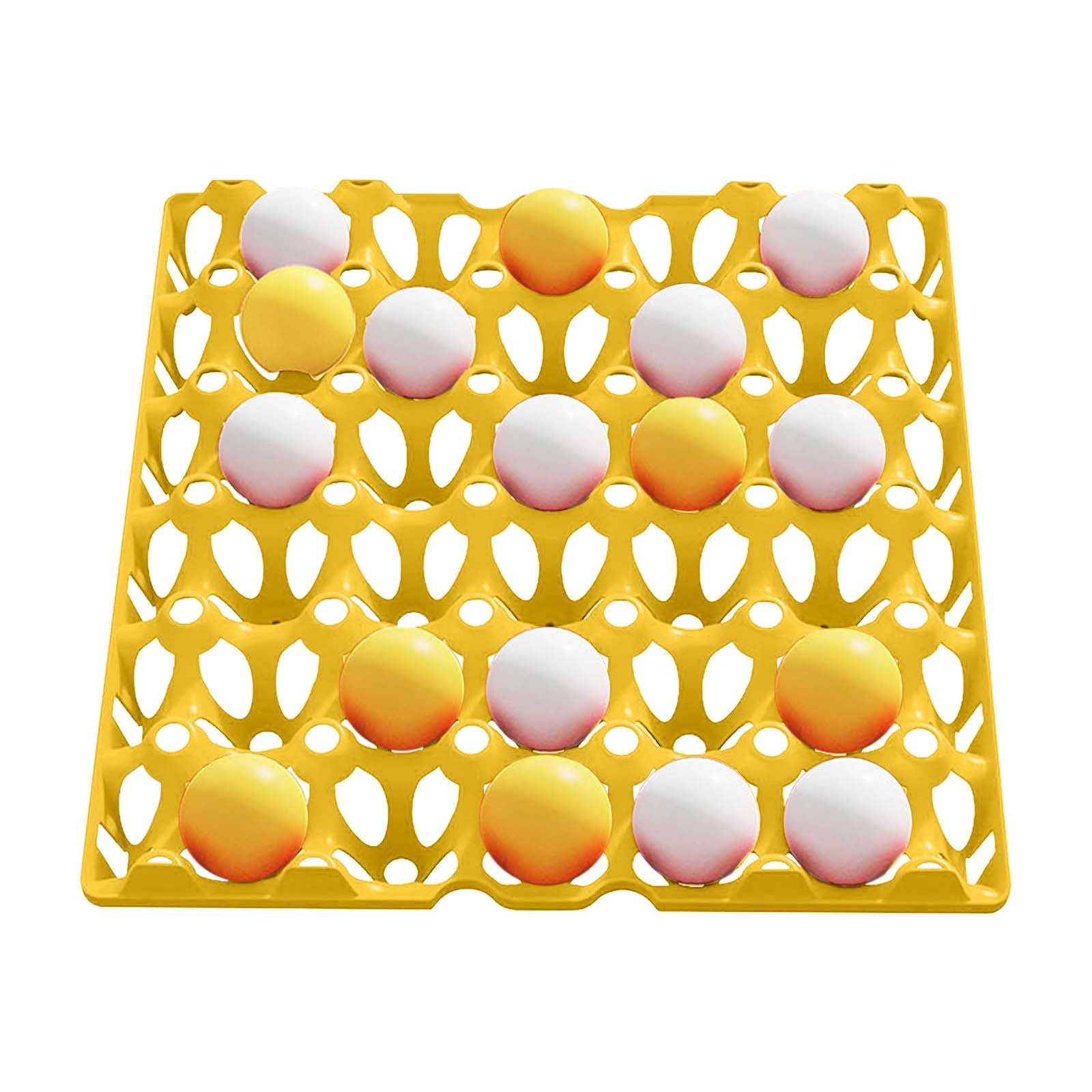 C-173 Yellow Childrens Backgammon Game Educational Tabletop Egg Tray ...