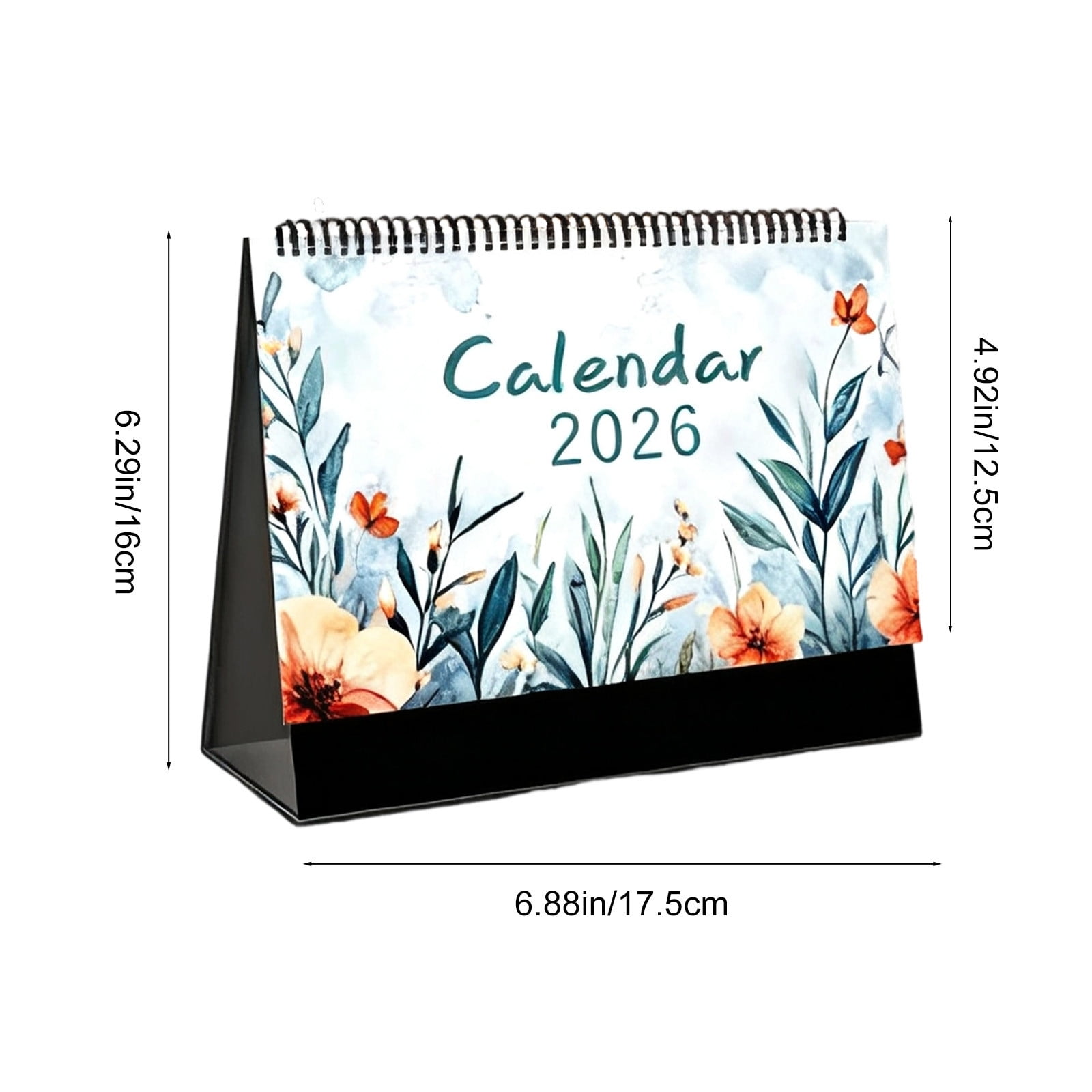 C 2026 Desk Calendar 12 Months Flip Calendar With To Do List On Back ...