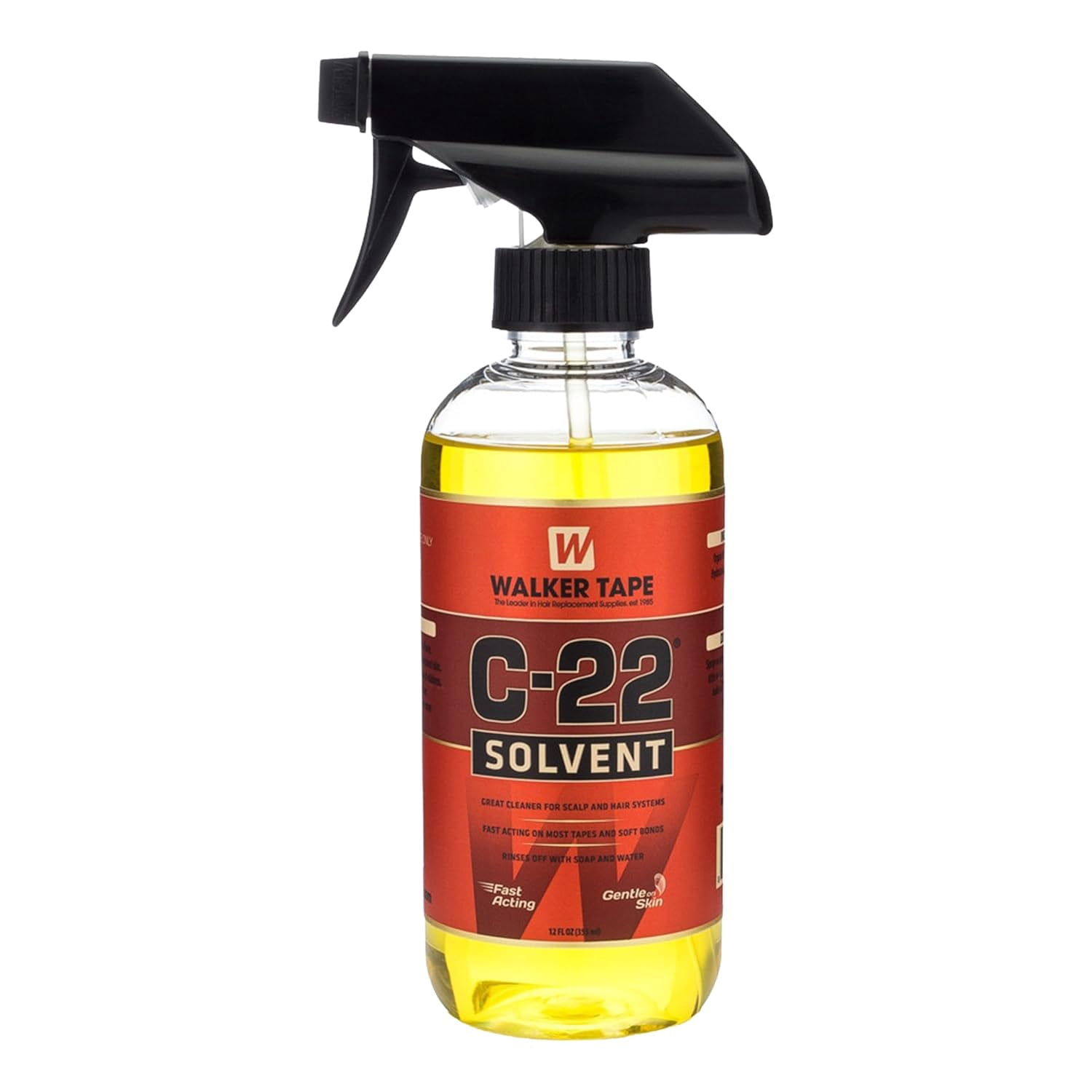 C-22 Adhesive Solvent Spray 12 oz, Fast-Acting Bond Remover for Wig ...