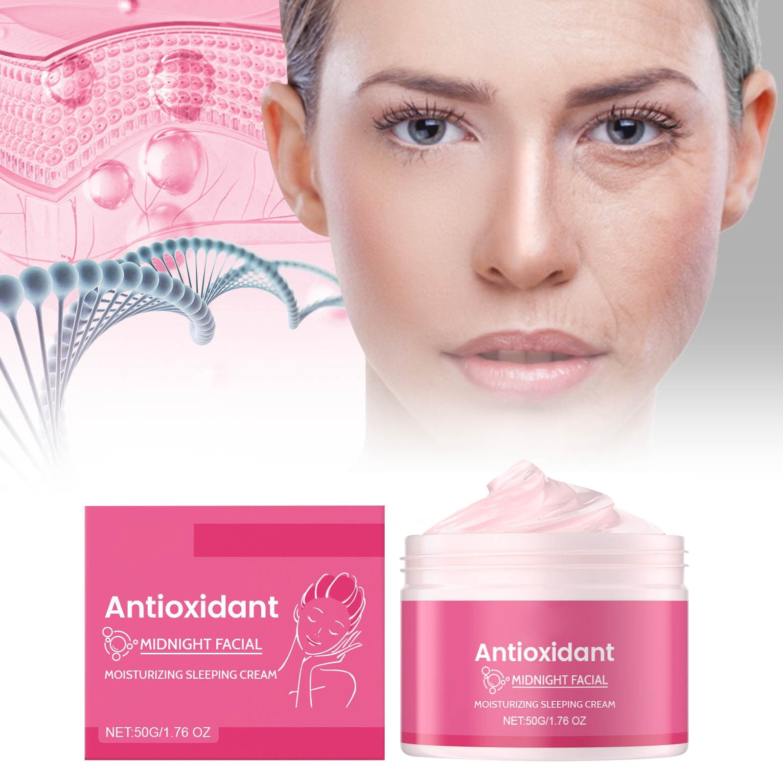 C 22 Collagen Peptide Face Pads Filler for Deep Instantly Mens Facial ...