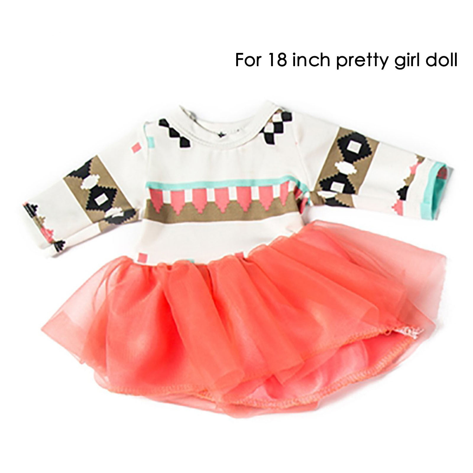 C 24Cm Mini Doll Clothes Skirt Set Gift For 18 Inch Doll Fashion ...