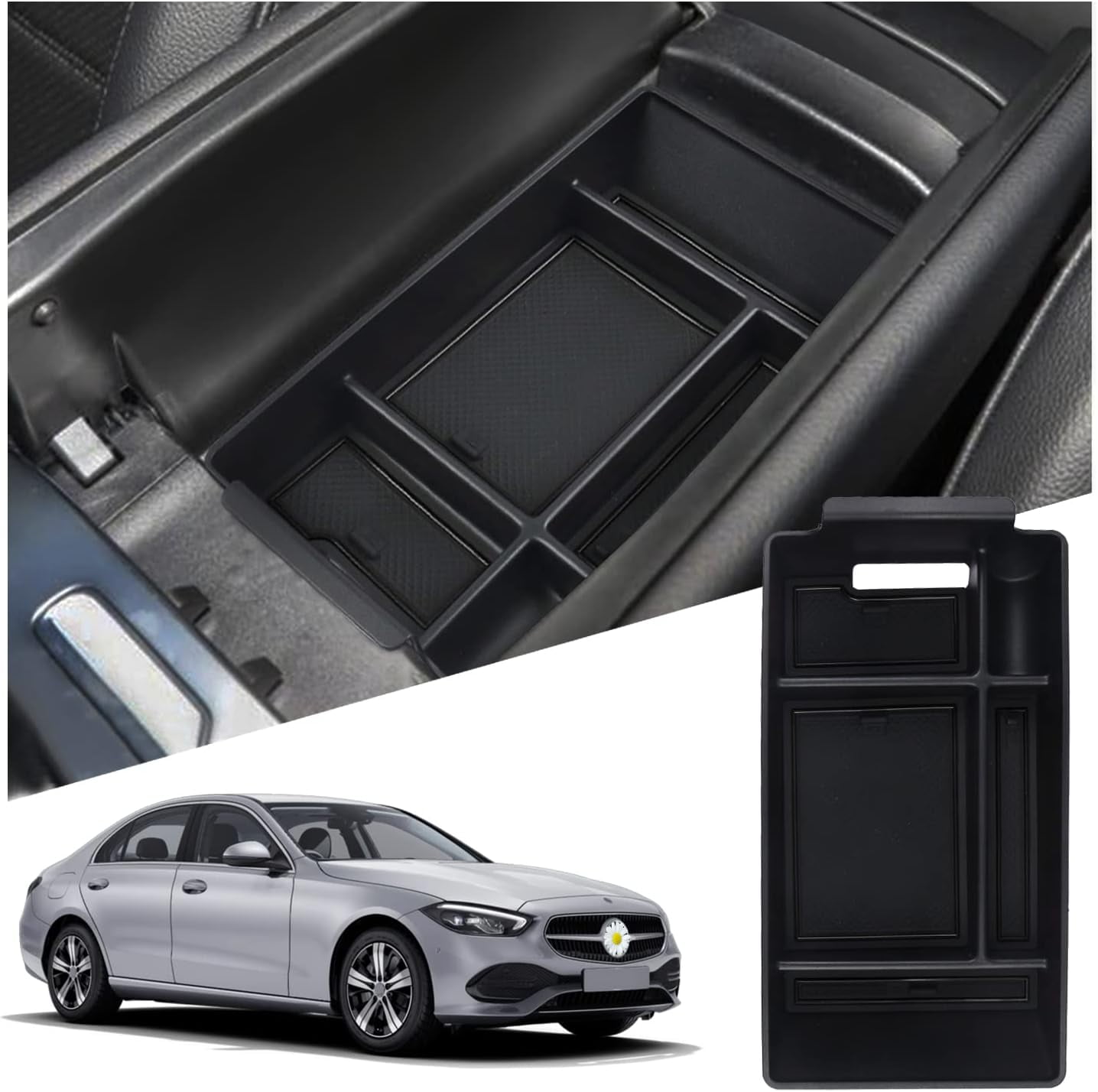 C 300/C300 4MATIC/C300e/AMG C43 Center Console Organizer for C300 ...