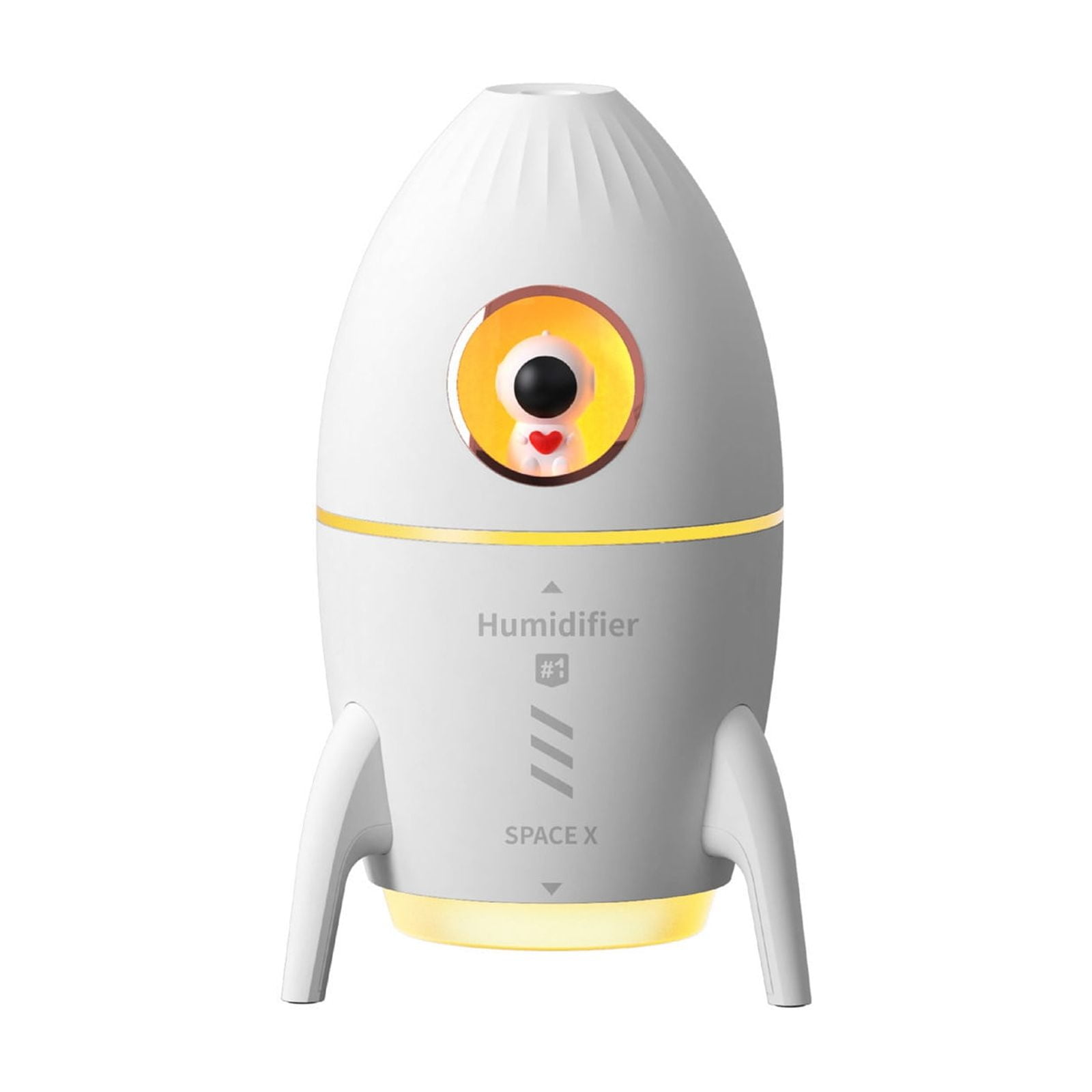 C-432 A Rocket Shape Humidifier For Bedroom Office Desktop Cool Mist ...