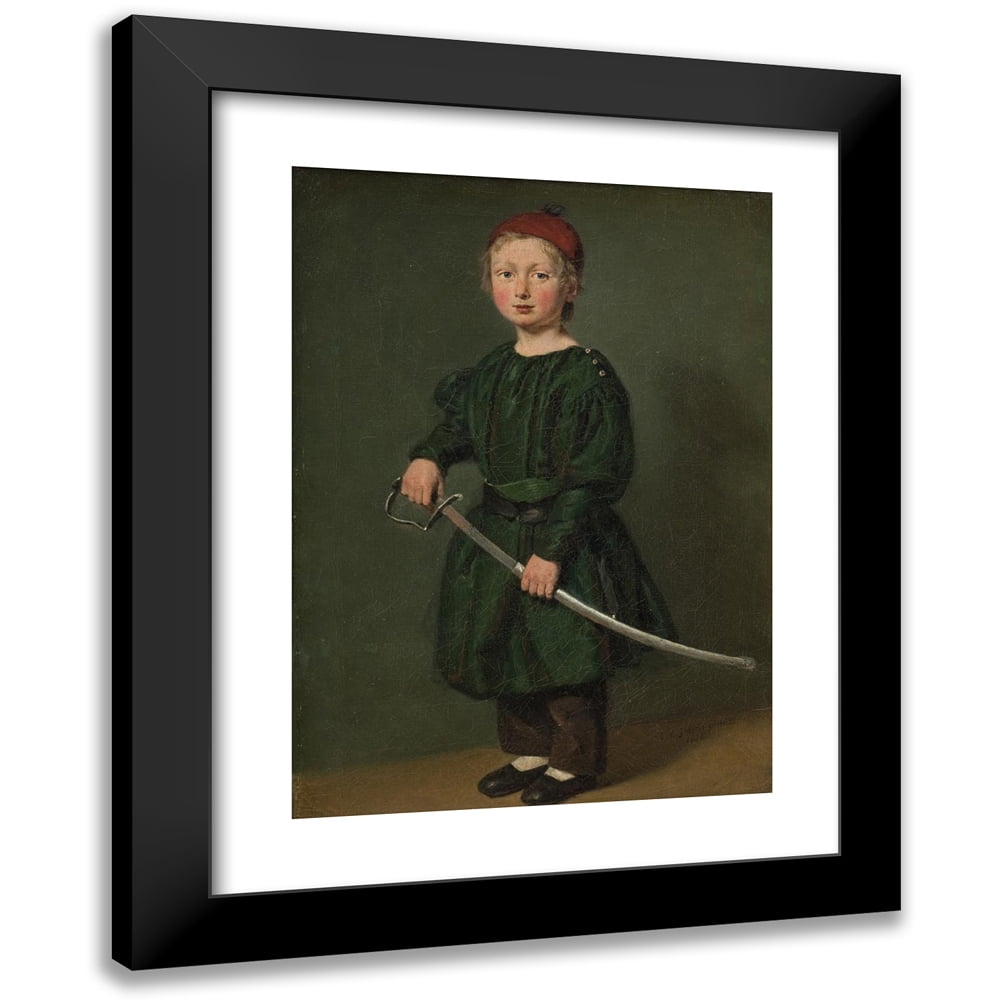 C.A. Jensen 14x18 Black Modern Framed Museum Art Print Titled - One of ...