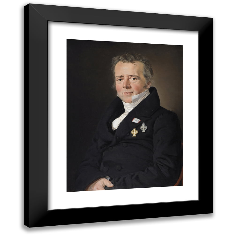 C.A. Jensen 14x18 Black Modern Framed Museum Art Print Titled ...