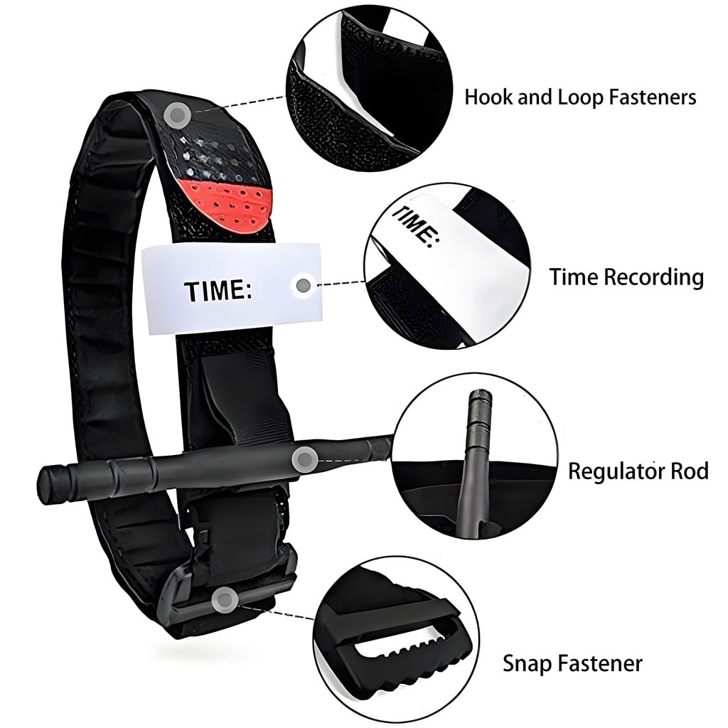 C-A-T Tourniquet Elastic First Aid Emergency Buckle Band Holster ...