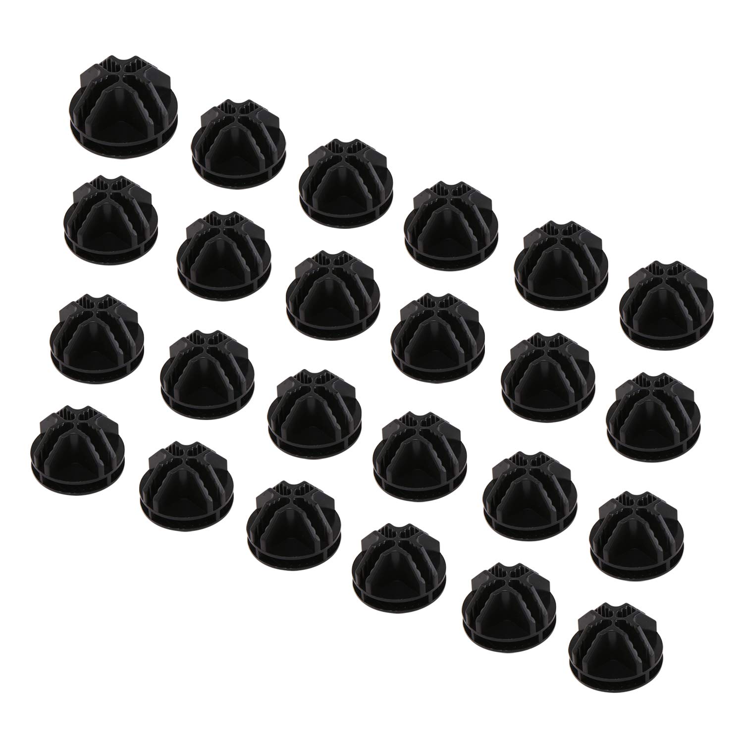 C&AHOME 24 pcs Wire Cube Plastic Connectors for Cube Storage Modular ...