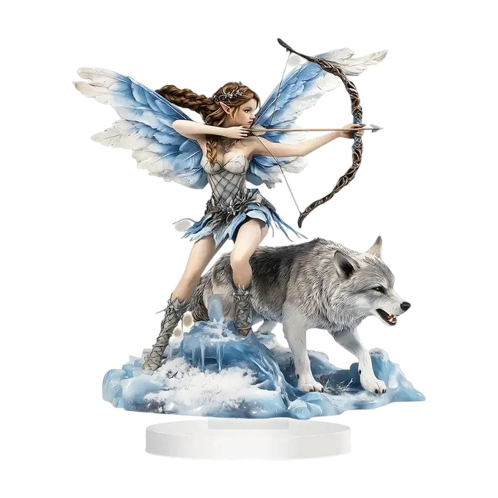C Acrylic Tabletop Standing Decorative Piece Crafted For Living Rooms ...