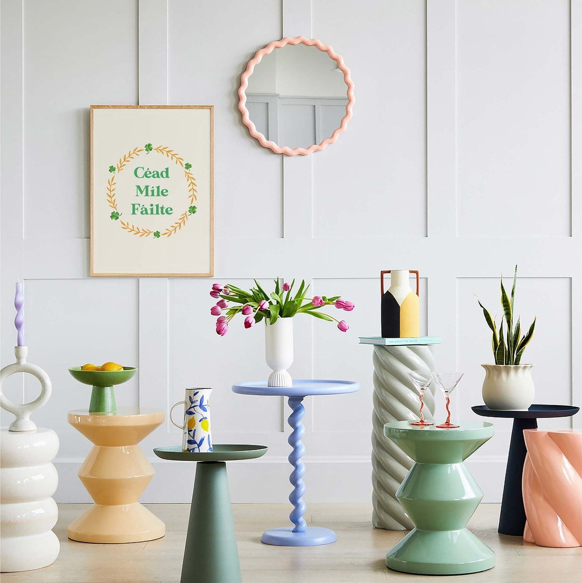 C Ad M Le F Ilte Poster Green St Patricks Day Cute Wall Decorations ...