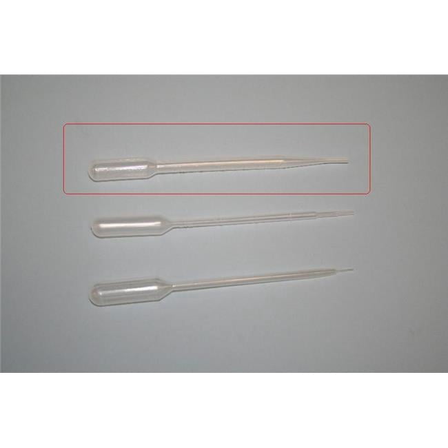 C And A Scientific PTP-01 Plastic Transfer Pipets - Graduated To 3ml ...