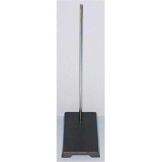 C And A Scientific Support Stands With Rod - 5 x 8 Inch Cast Iron Base ...