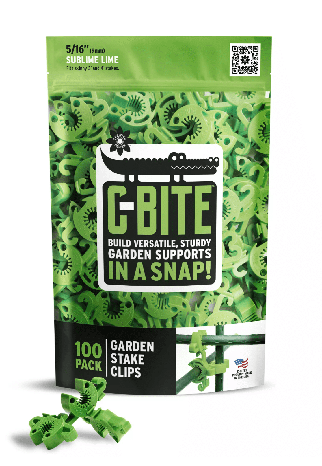 C-BITE Plant Support Clips, Tomato Cage Connectors | for Trellis ...