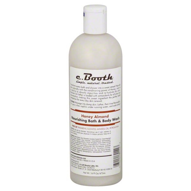 C. Booth Honey Almond Nourishing Bath & Body Wash, 16.0 Fl Oz - Walmart.com