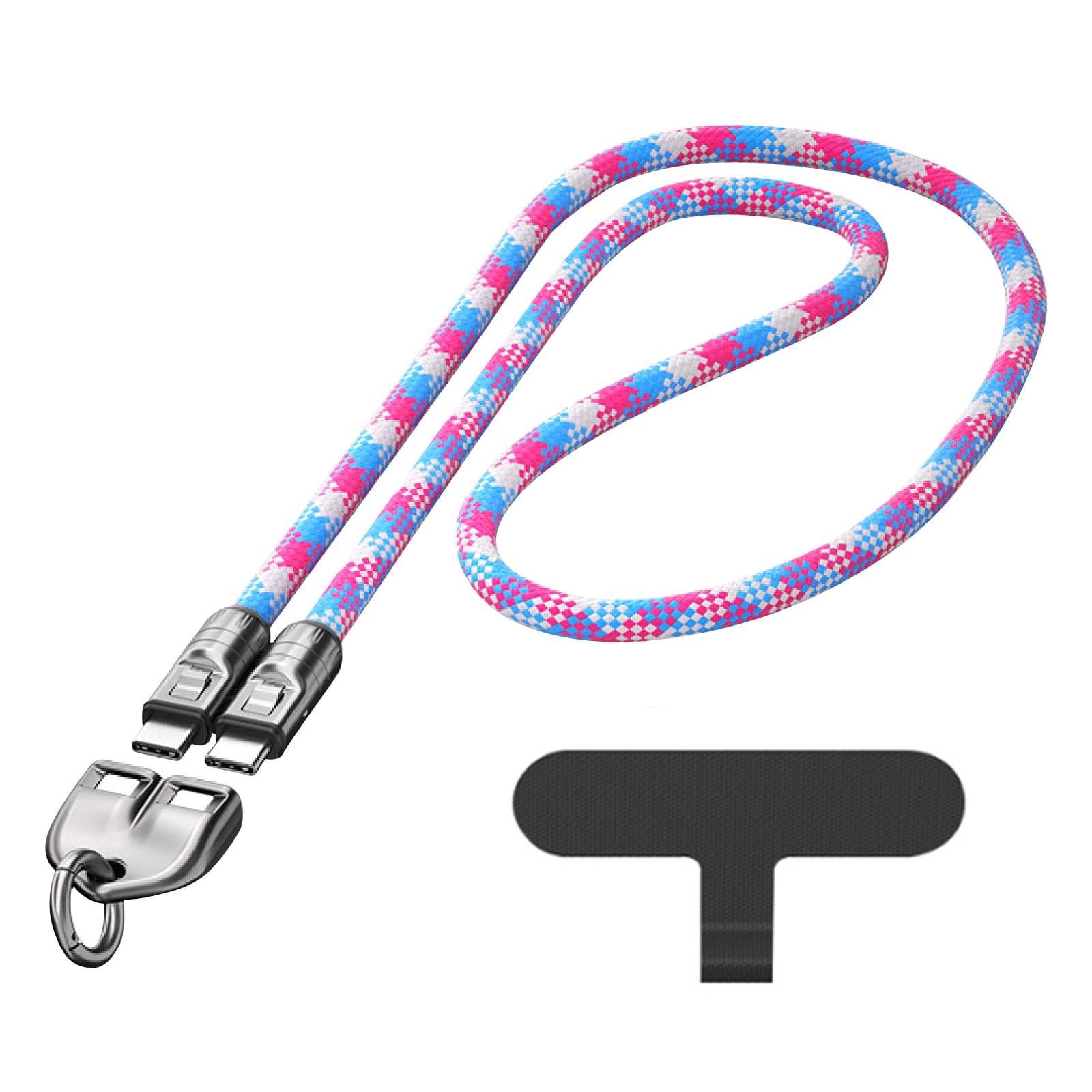 C to C 240W Charging Cable with Wearable Bracelet, Fast Charging USB ...