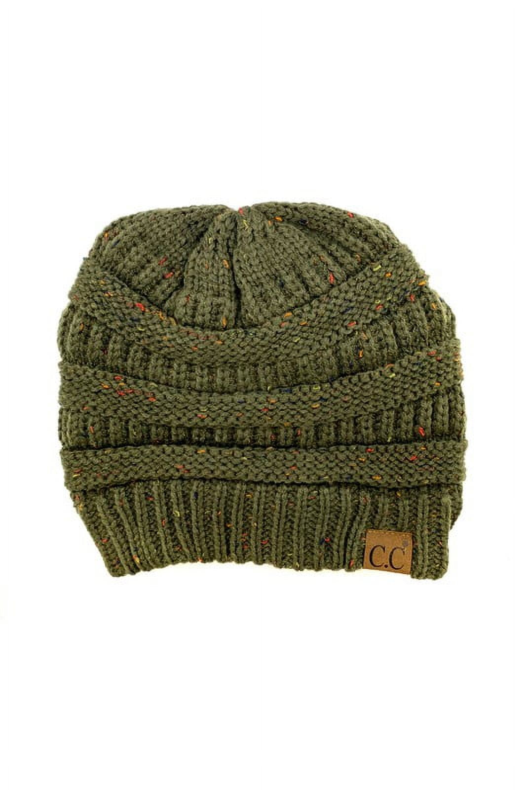C.C. Cable Knit Confetti Beanie Hat Various Colors - Walmart.com