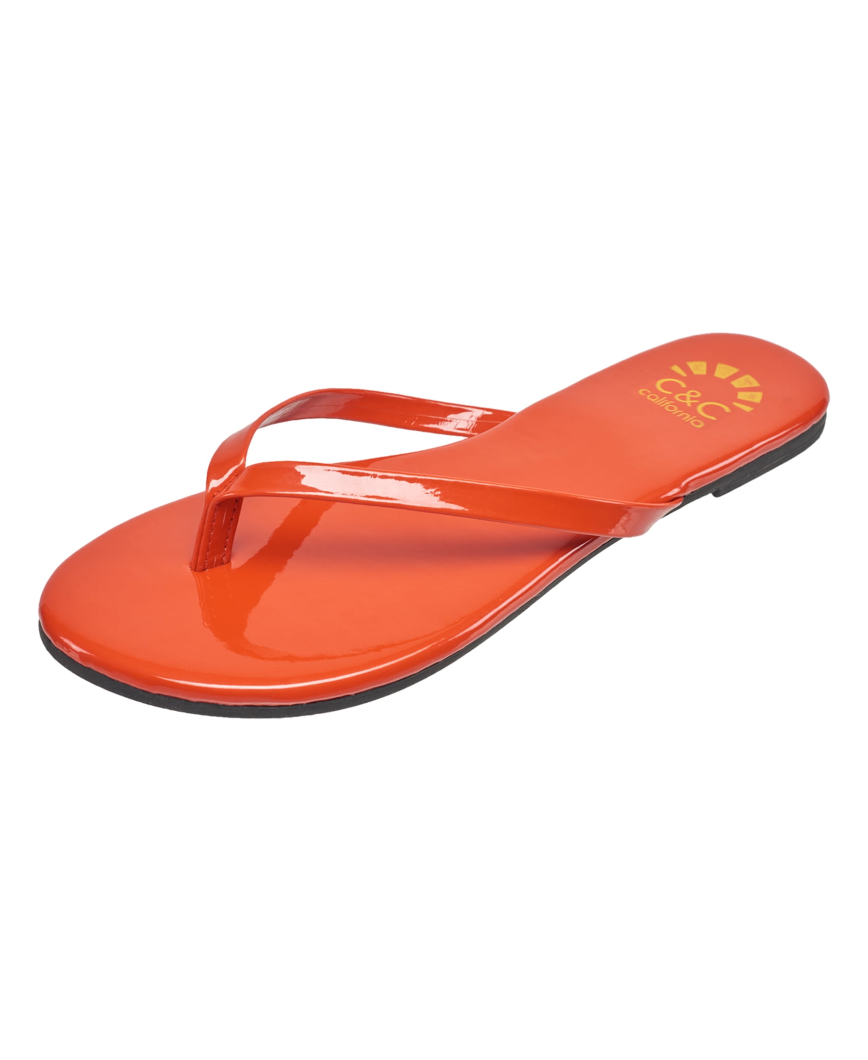 C&C California Women's Flip Flops - Slip On Flat Sandals - Walmart.com