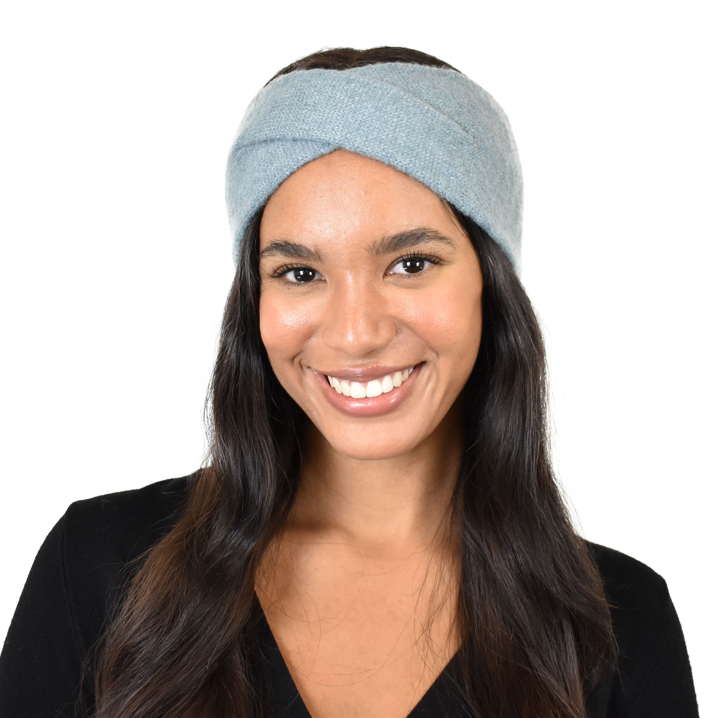 C.C Stretchy Cozy Eco-Friendly Recycled Yarn Ear Warmer Headband ...