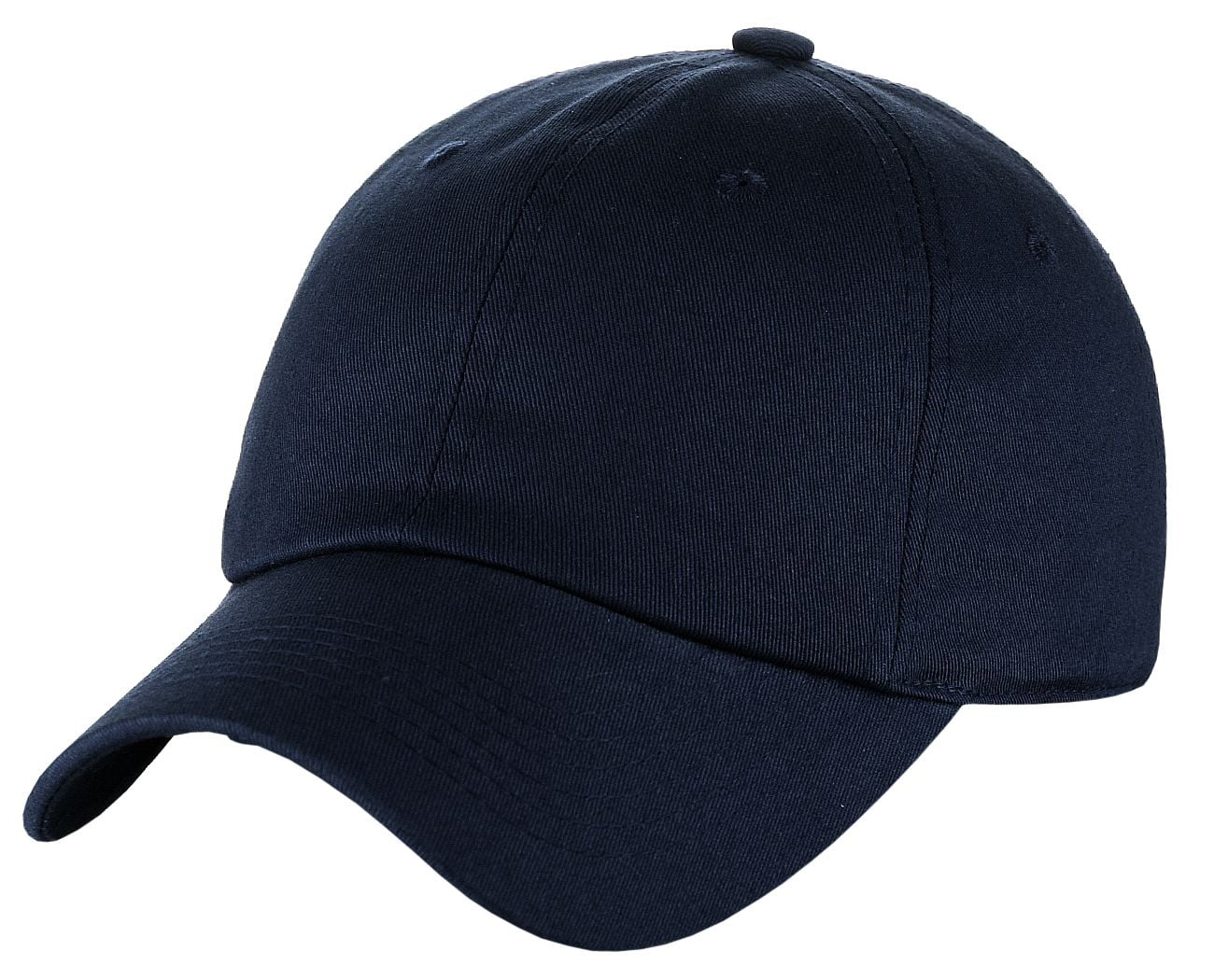 C.C Unisex Classic Blank Low Profile Cotton Unconstructed Baseball Cap ...