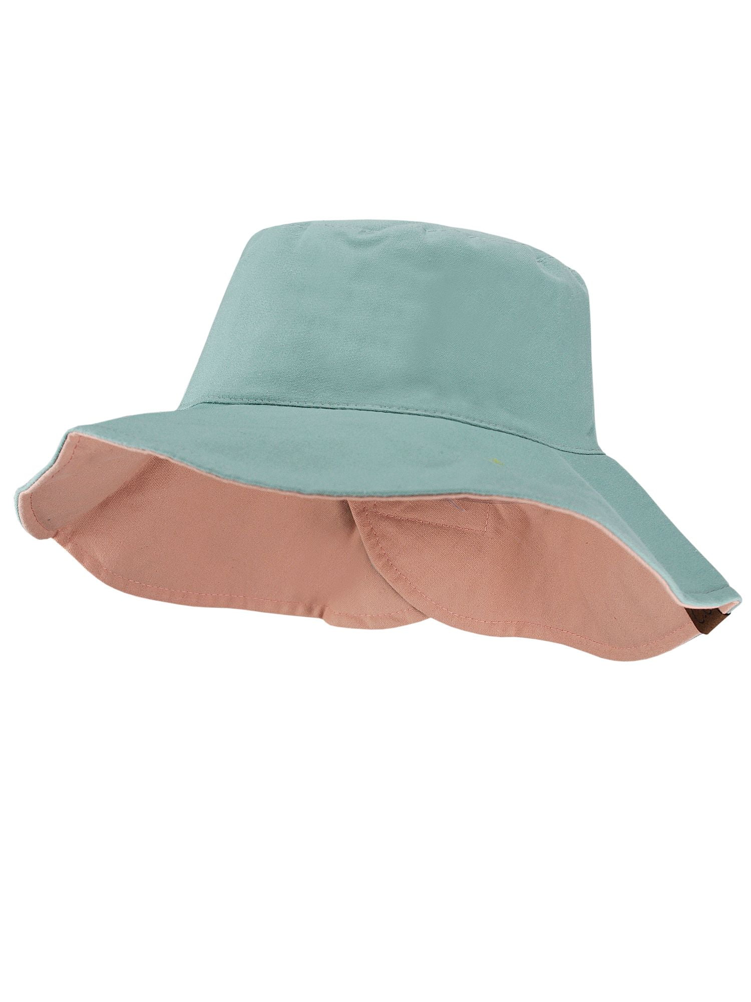 C.C Women's 100% Cotton Crushable Bucket Ponytail Messy Bun Sun Hat ...