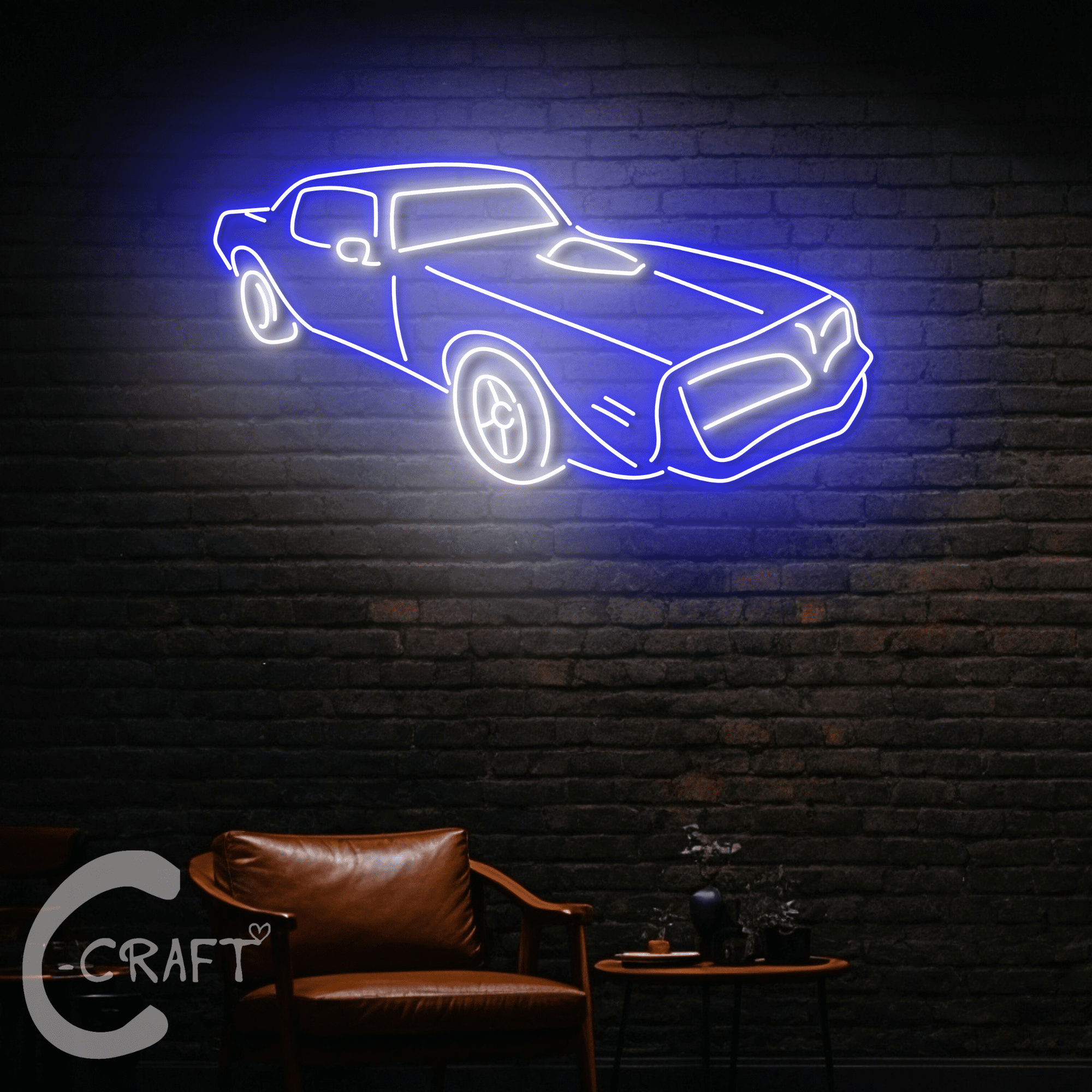 C-CRAFT Burgers and Beers Neon Led Light Up 27 inch for Burger ...