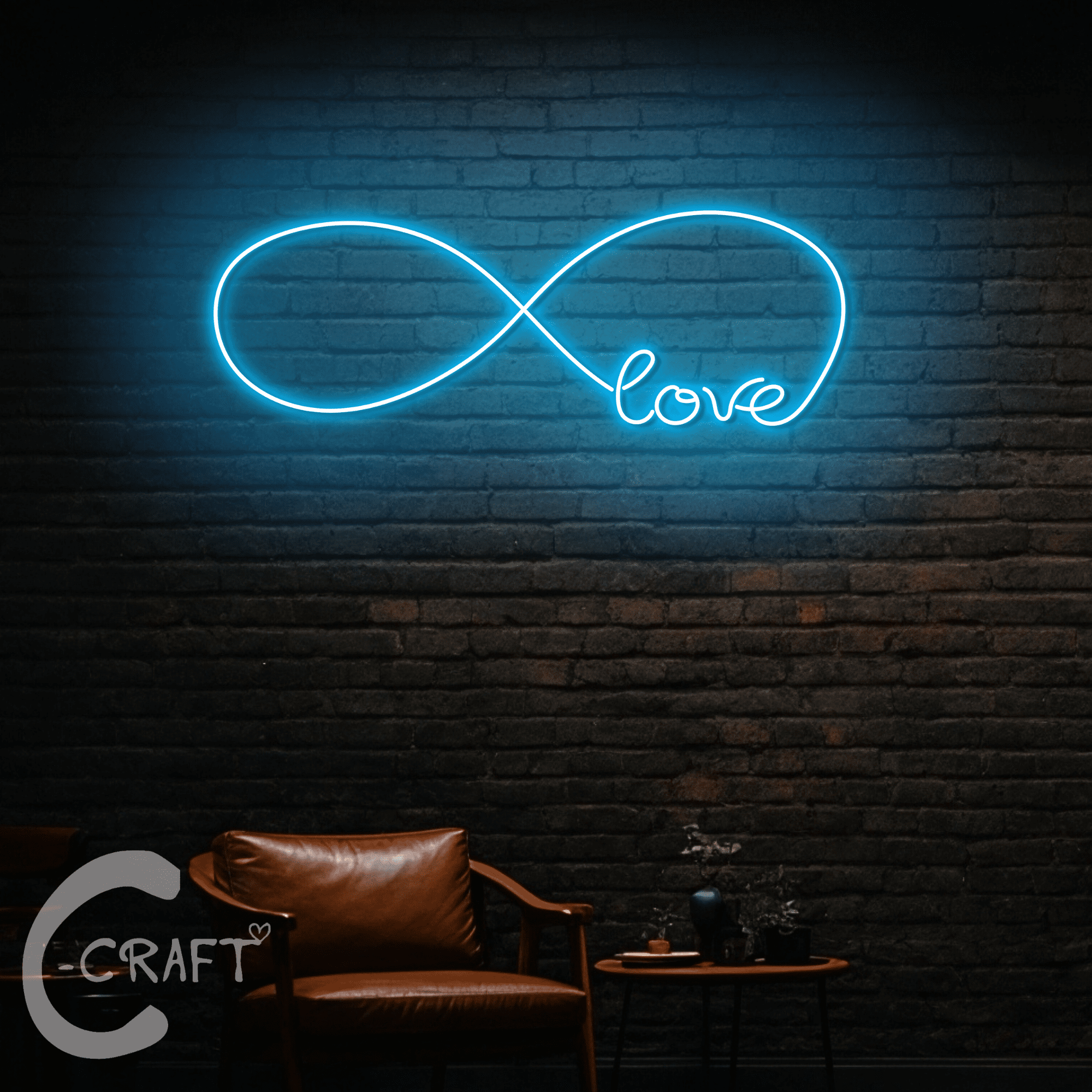 C-CRAFT Floral Guitar Neon Led Light Up 40 inch for Music Guitar Club ...