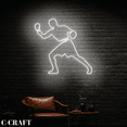 C-CRAFT Man Boxing Neon Led Light Wall Art for Sport Boxing Club Decor ...