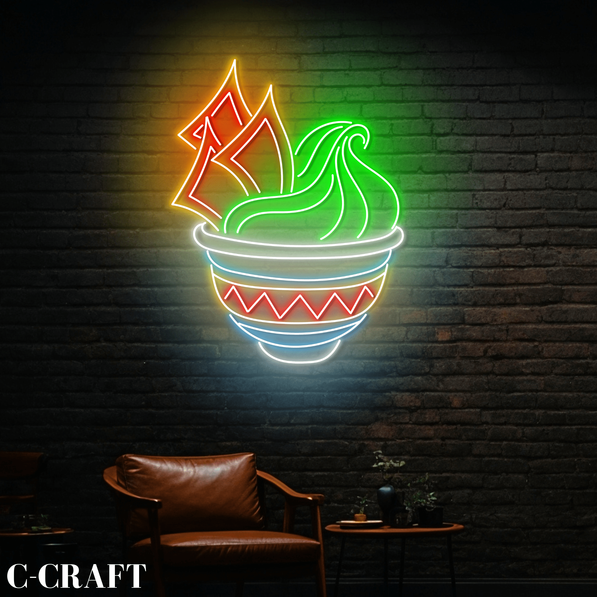 C-CRAFT Mexican Guacamole Nacho Neon Led Light Sign for Mexican ...