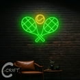 C-CRAFT Tennis Racket Led Light Up 35 inch for Tennis Club Wall Decor ...