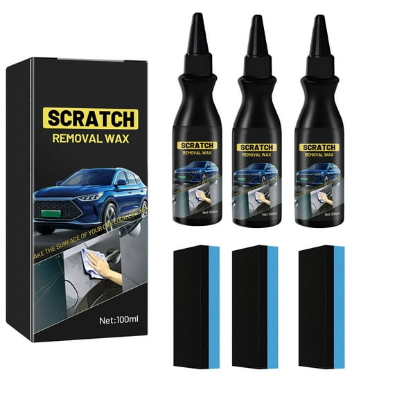 C Car Scratch Repair Wax Polishing Paste With Hydrophobic Coating, Fine ...