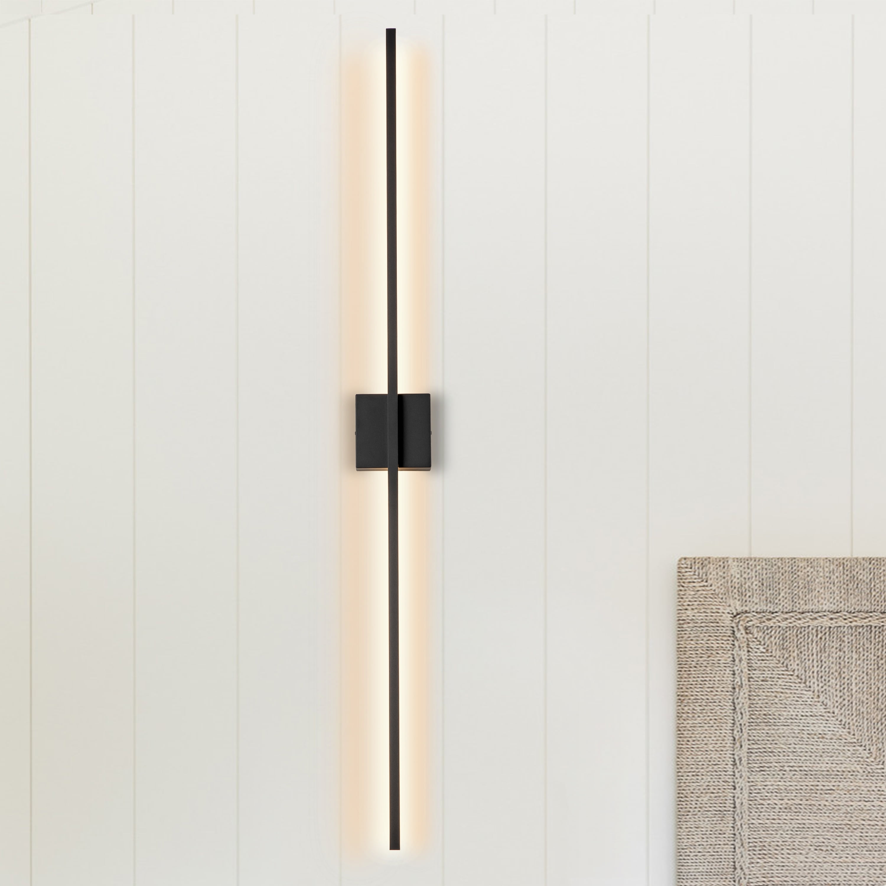 C Cattleya 2-Light 35.5in. Matte Black LED Light Bar - Walmart.com