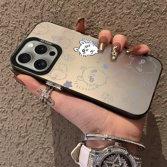 C-Chiikawas Frosted Case for iPhone 16 E 15 Pro Max 14 Plus 13 12 Mini ...