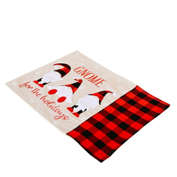 C Christmas Decoration Tablecloth Table Runner Dress Up Supplies Linen ...