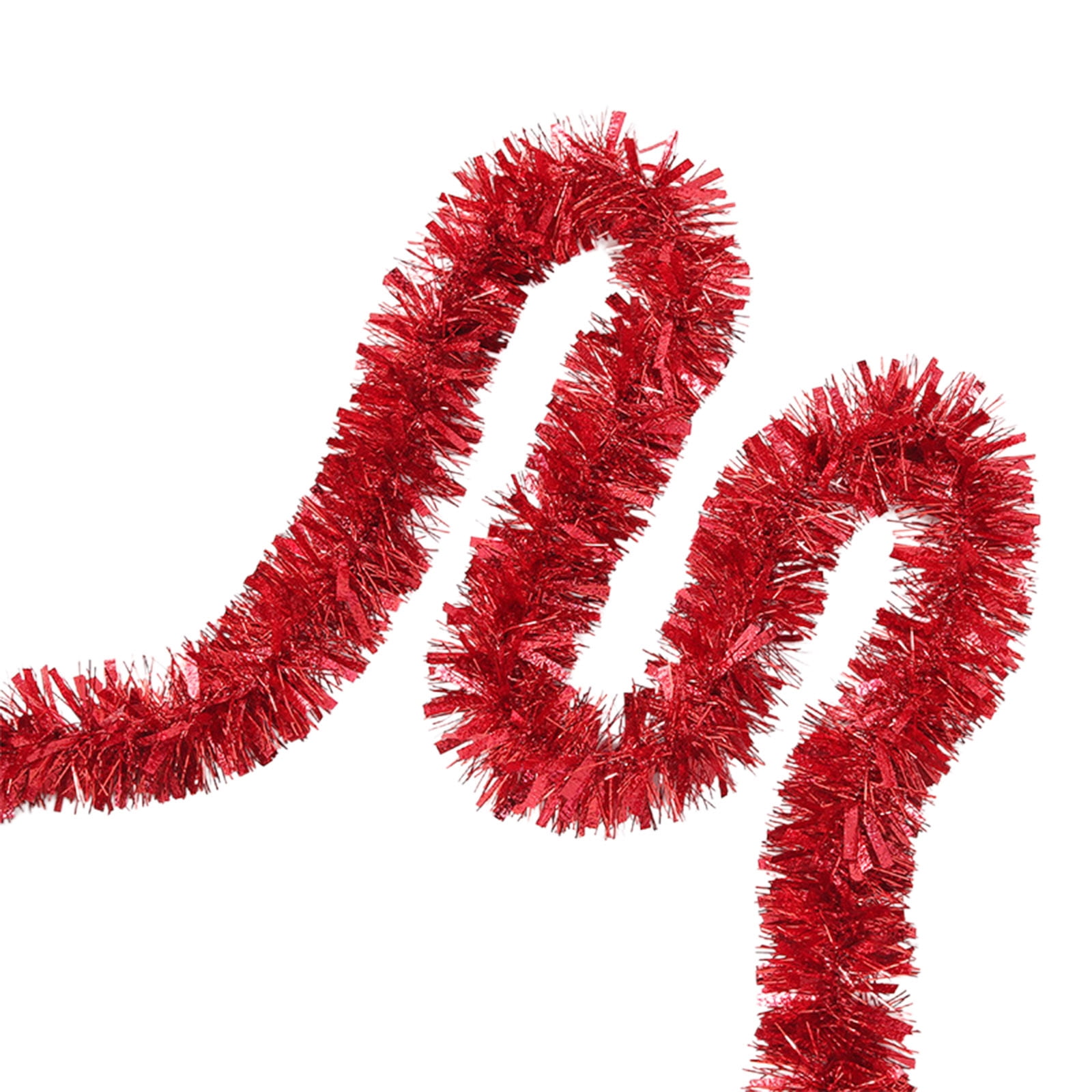 C Christmas Decoration Tinsel Garland, Shining Party Streamers For Tree ...