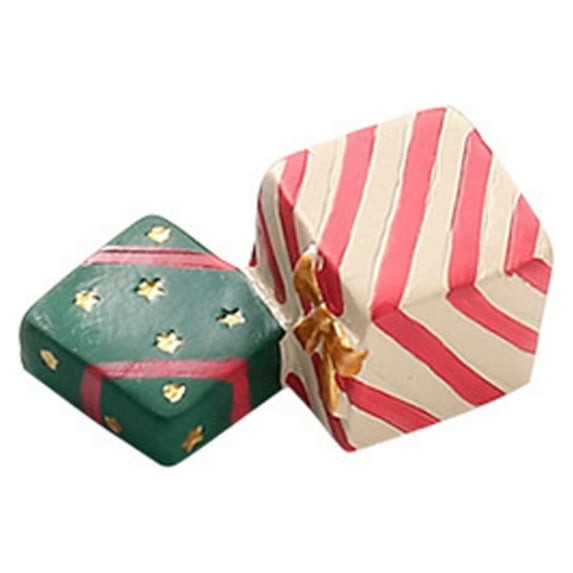 C Christmas Resin Craft Small Decoration Santa Claus Snowman Tree ...