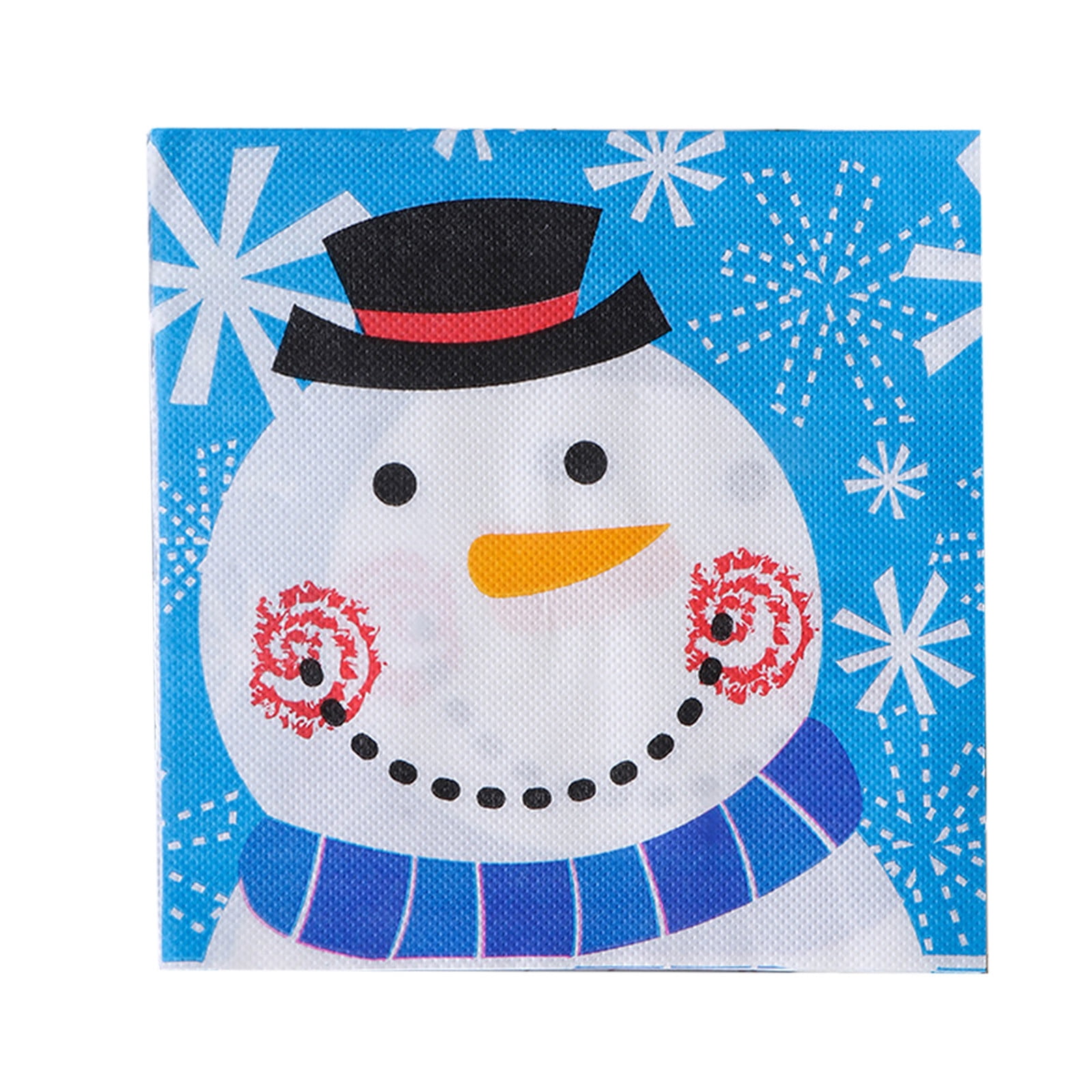 C Christmas Themed Paper Napkins For Table Settings And Party Use Pack ...