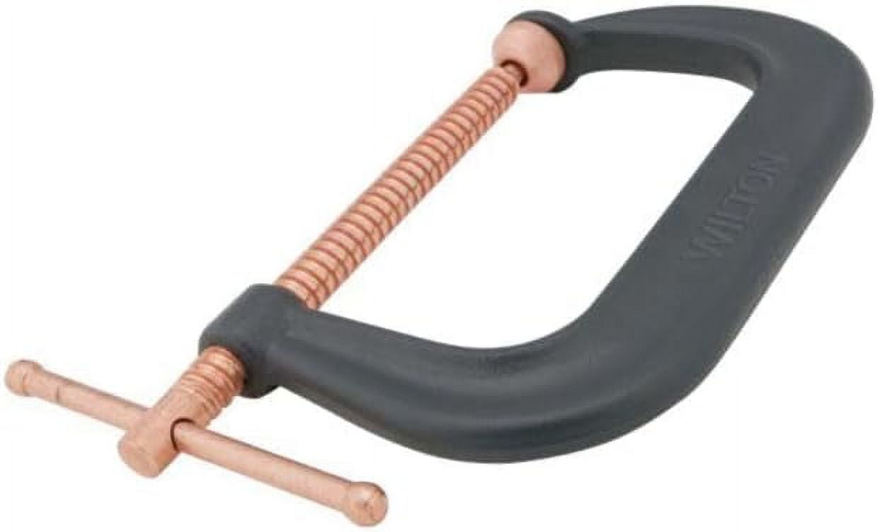 C-Clamp, 12-1/4" Max Opening, 6-1/4" Throat (Model 412-P) - Walmart.com