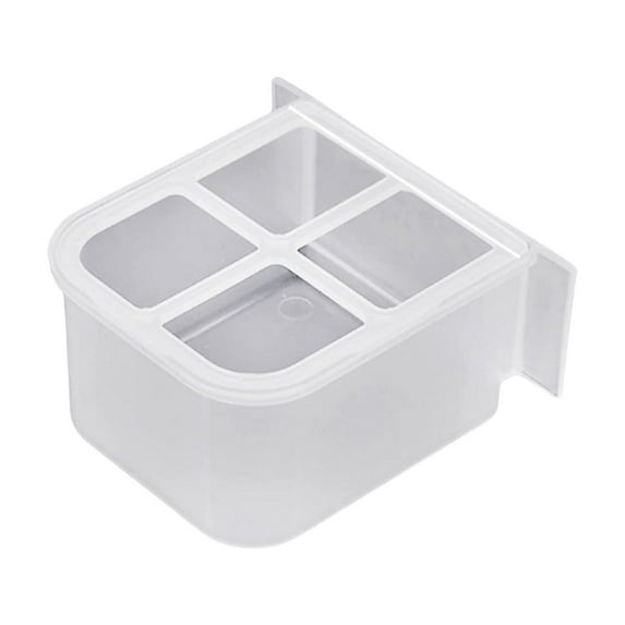 C Clear Bird Feeder Box, Spillproof Sink Design With Transparent ...