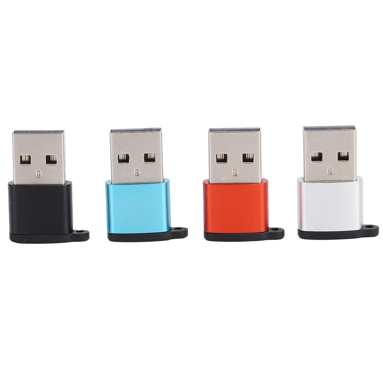 C Connector 4pcs USB Adapter Portable Type-C Female To USB 2.0 Male ...