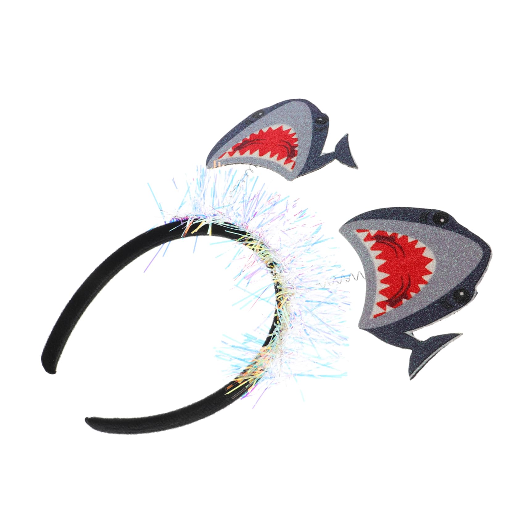 C Creative Shark Headband for Halloween Party Durable Cartoon Shark ...