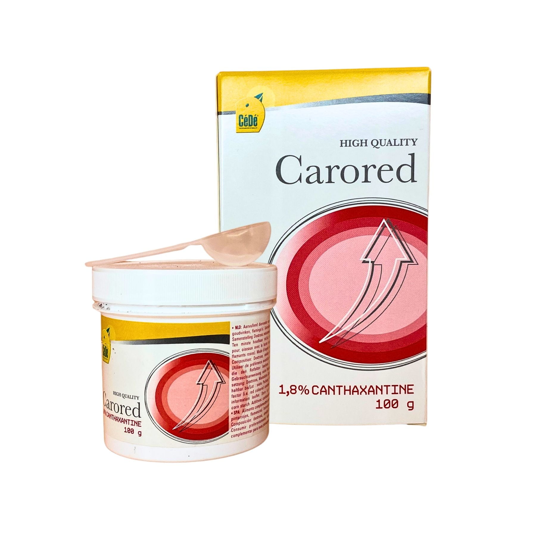 CéDé Carored Bird Food 100g, Rich in Protein, Ideal for Canaries ...