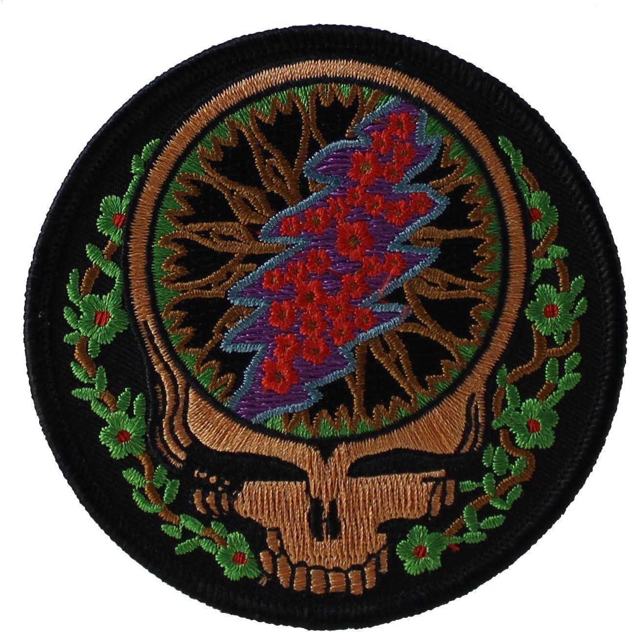 C&D Visionary Application Grateful Dead SYF with Vines Patch Black, 3.5 ...