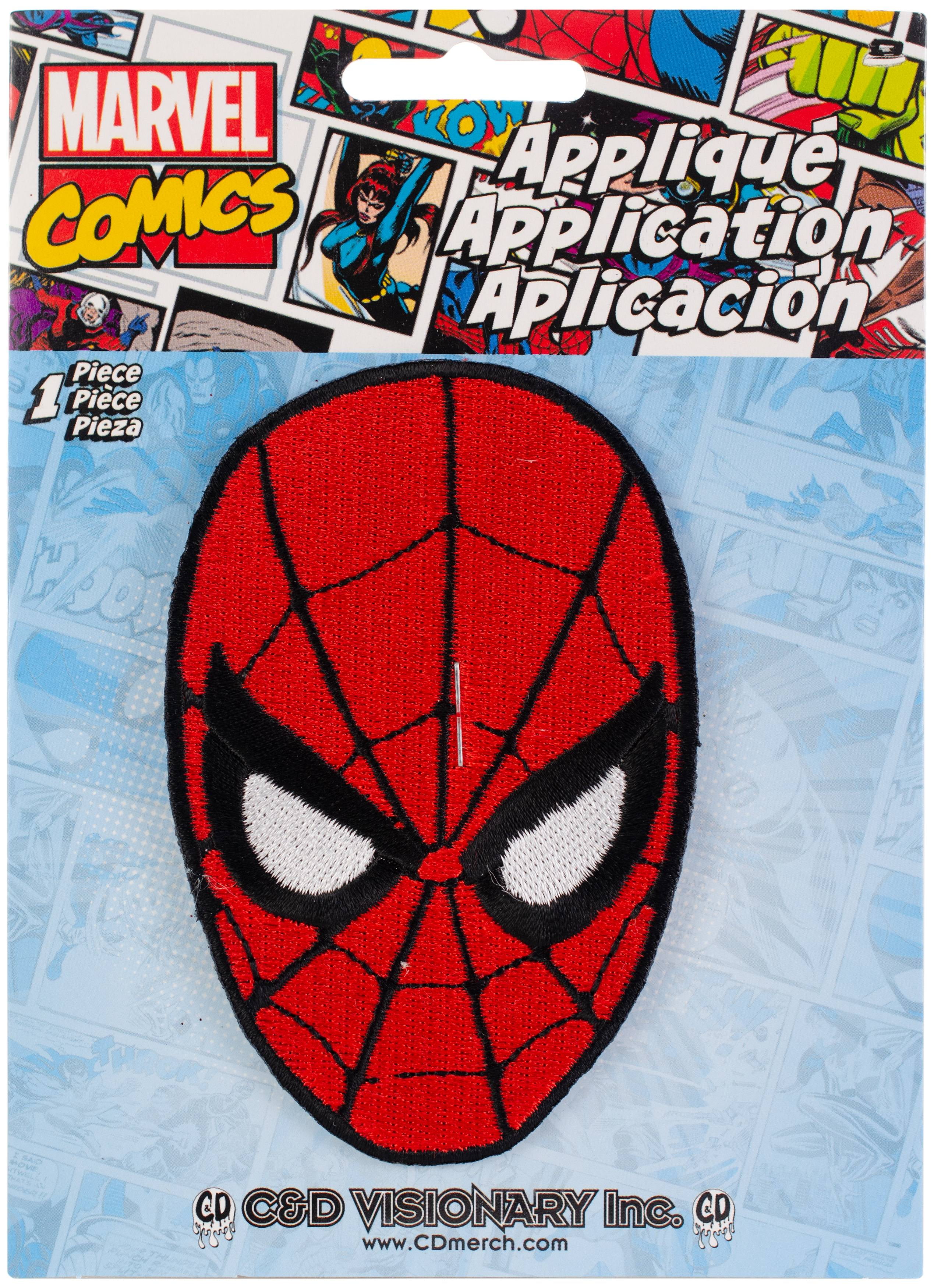 C&D Visionary Marvel Comics Patch-Spiderman Mask - Walmart.com