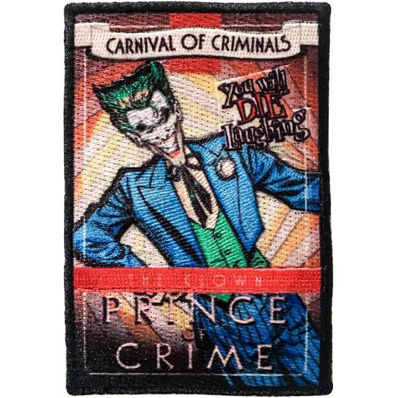 C & D Visionary P-DC-79 Joker -Patch DC Comics - Walmart.com